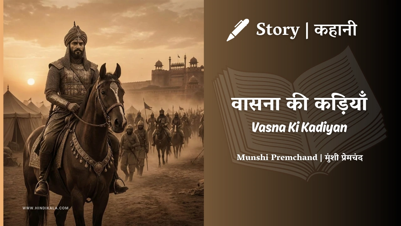 Munshi Premchand Story Vasna Ki Kadiyan | प्रेमचंद - वासना की कड़ियाँ